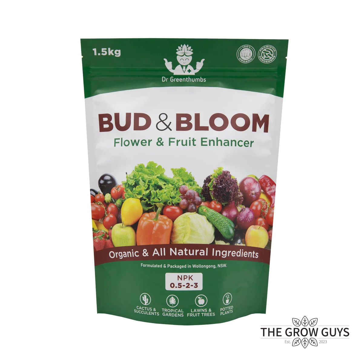 Bud & Bloom Organic Fertiliser by Dr Greenthumbs | The Grow Guys